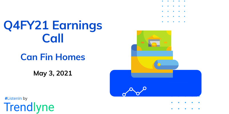 Earnings Call for Q4FY21 of Can Fin Homes