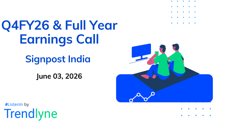 Signpost India Results Earnings Call for Q4FY26 & Full Year